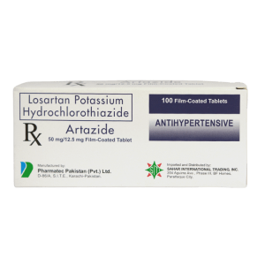 ARTAZIDE Losartan Potassium / Hydrochlorothiazide 50mg / 12.5mg Film ...